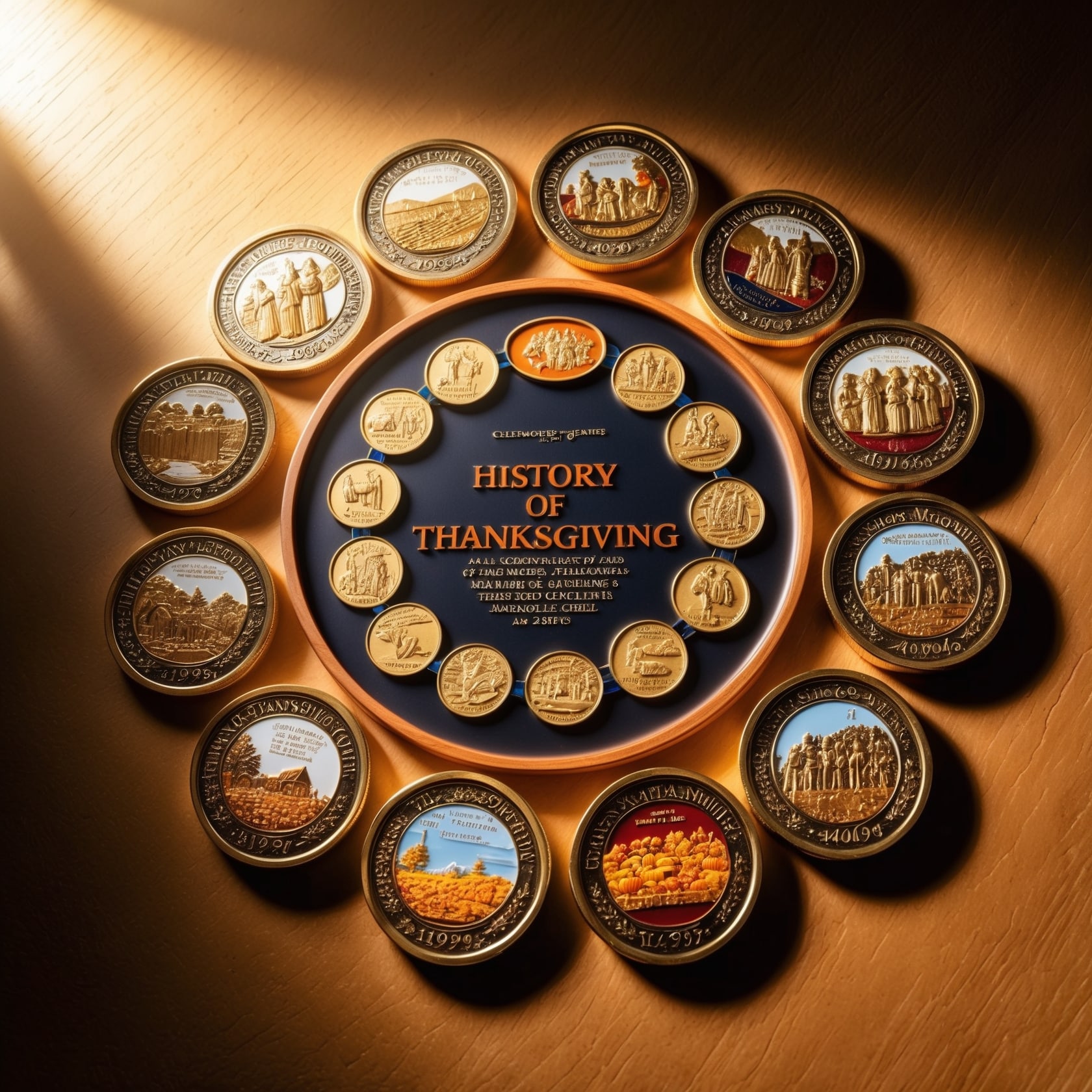 Preserving Tradition: Thanksgiving Challenge Coins That Celebrate ...